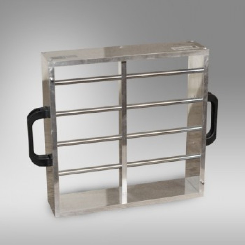 Set of 14 bar (grid) sieves, openings 2.5-50 mm