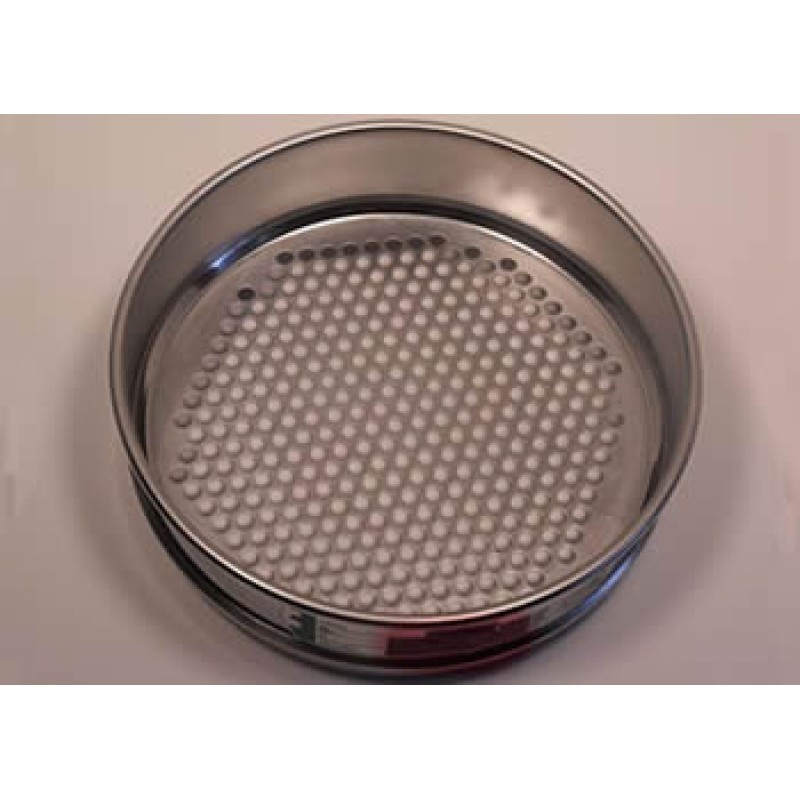 Sieve, Analysis Test Sieves - Perforated Plate, Round Holes, Sieve Set